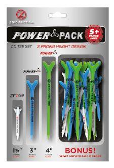 Zero Friction Power Tees Variety Pack Set – Arcadia Golf Shop